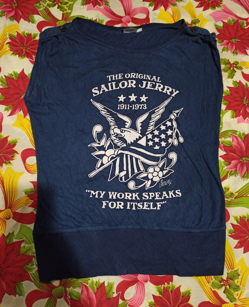 Sailor Jerry Original Vintage, Women's Fashion, Tops, Others Tops on ...
