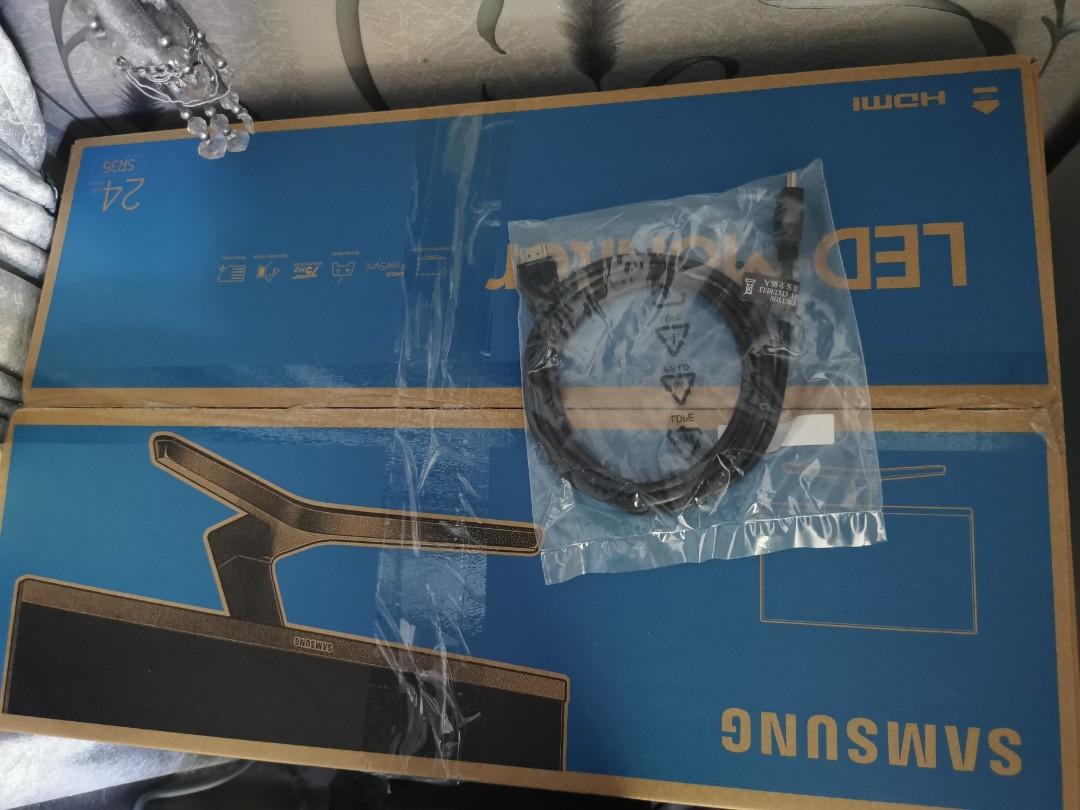 Samsung F24T350FHE 24-inch Flat Monitor with Borderless Design | FHD ...