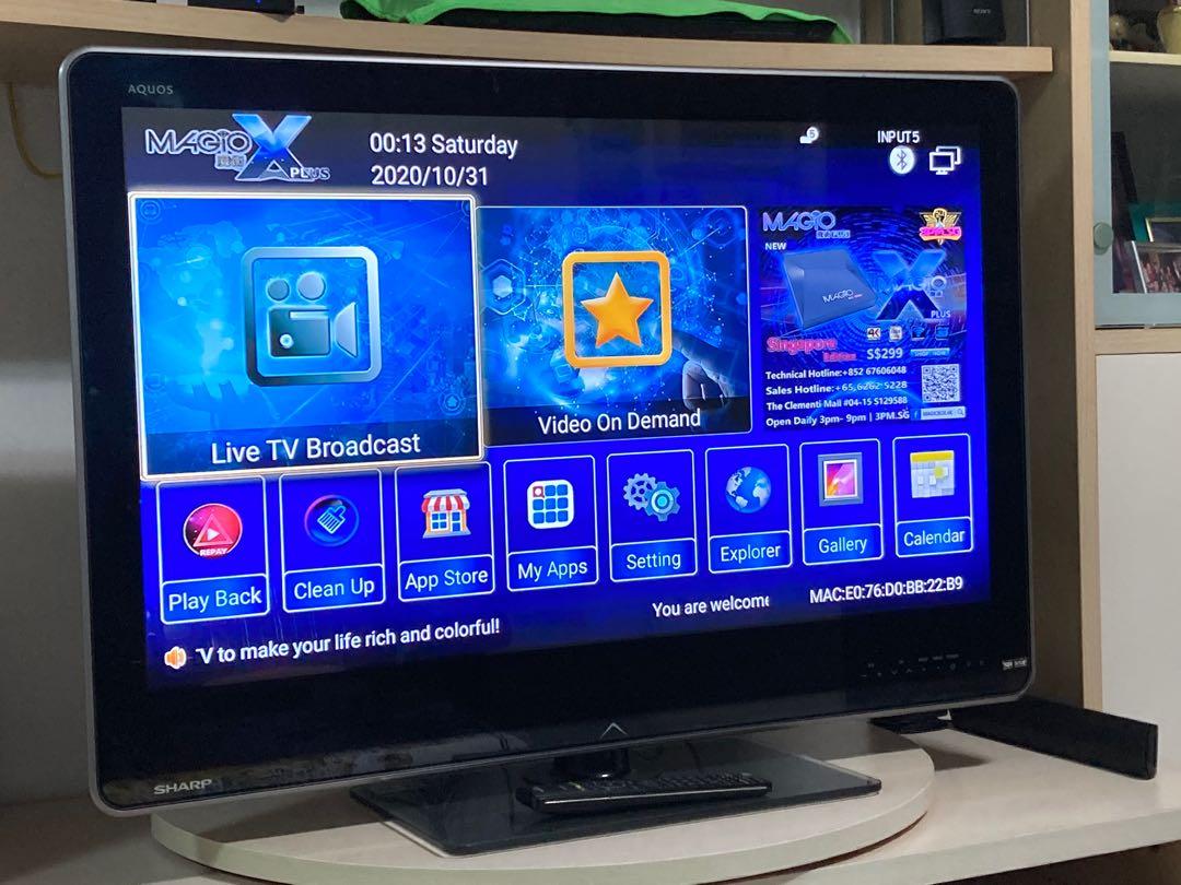 Sharp Aquos 40” LCD TV, TV & Home Appliances, TV & Entertainment, TV on Carousell
