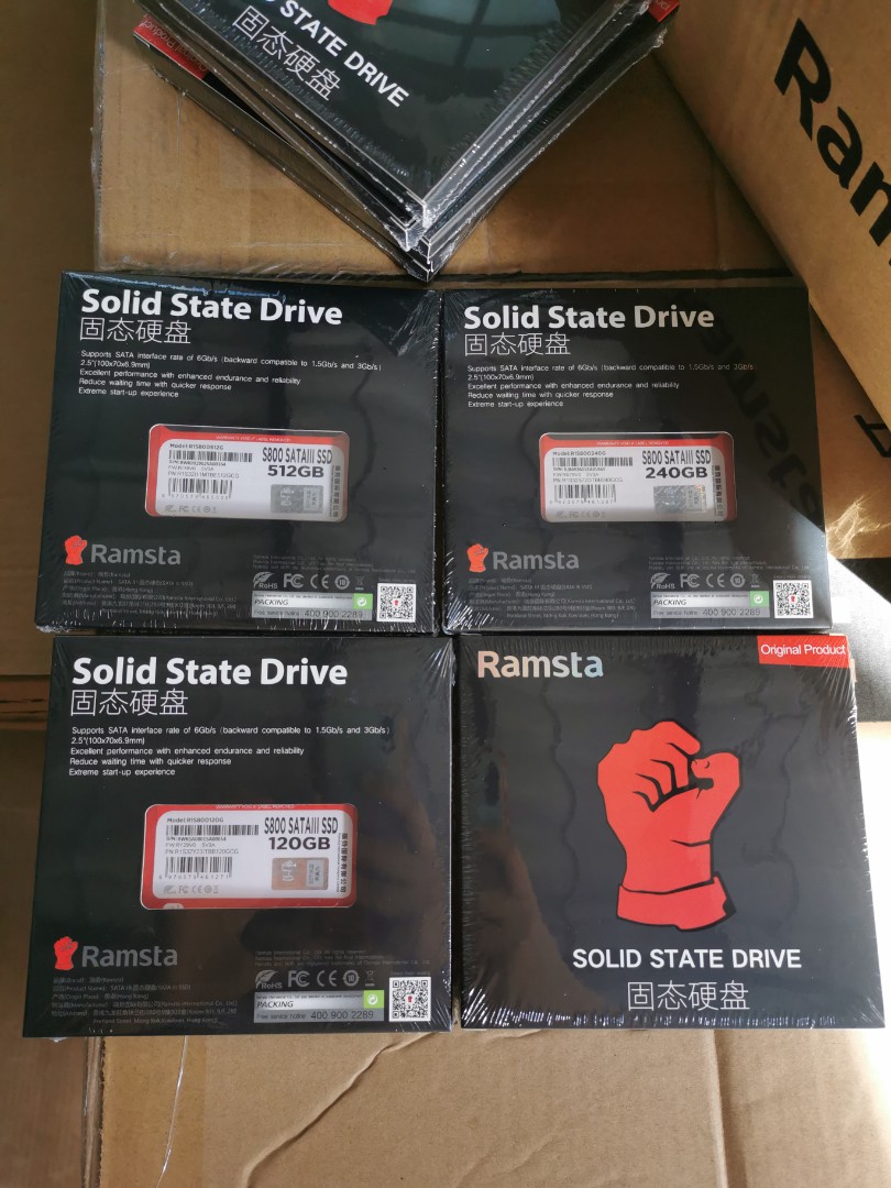 SSD RAMSTA 240GB, Computers & Tech, Parts & Accessories, Computer Parts ...