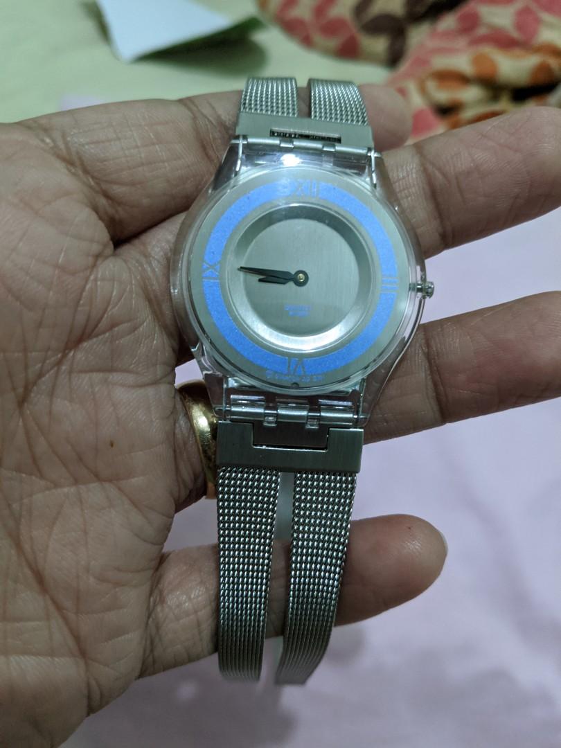 Swatch Skin Long Strap, Women's Fashion, Watches & Accessories, Watches ...