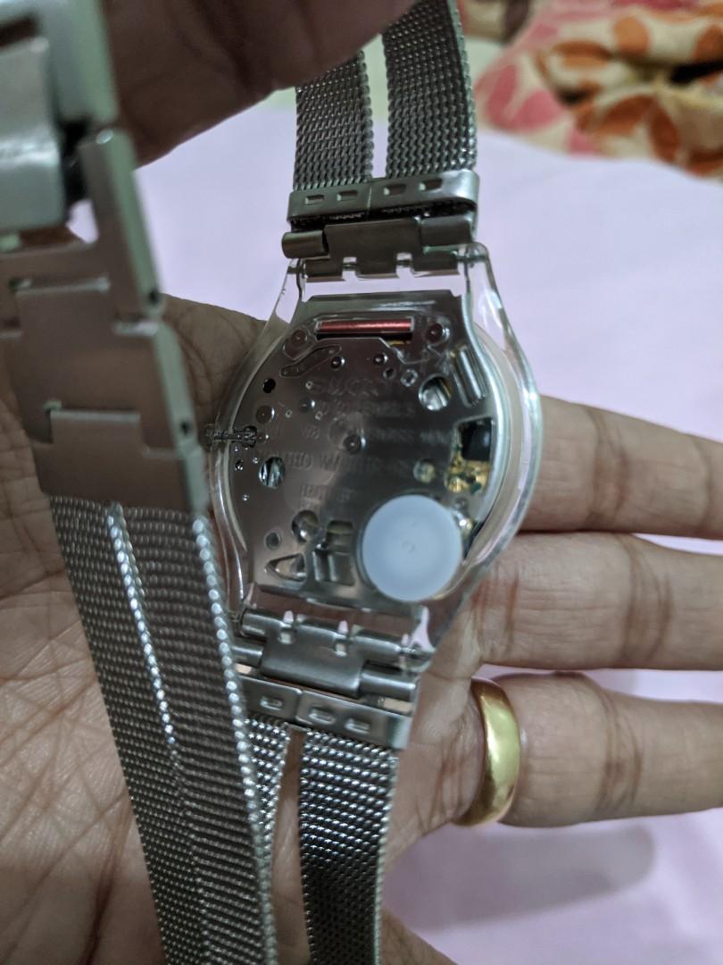 Swatch Skin Long Strap, Women's Fashion, Watches & Accessories, Watches ...