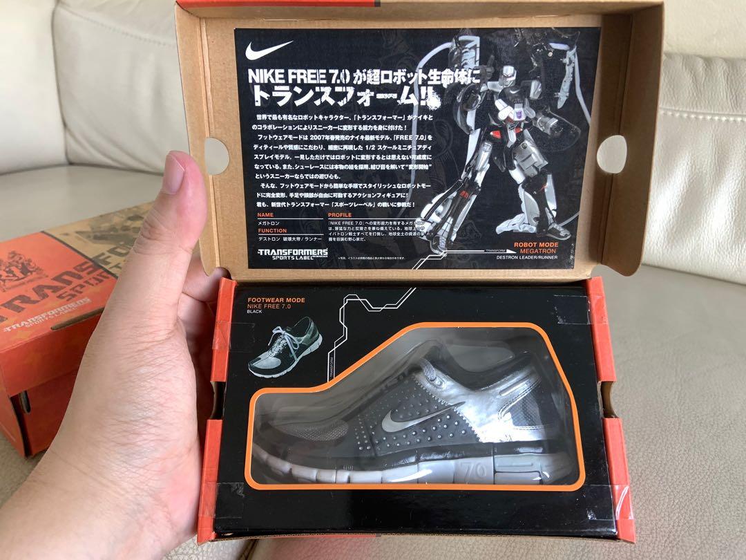 Takara Tomy X Transformers X Nike limited edition Convoy & Megatron ...