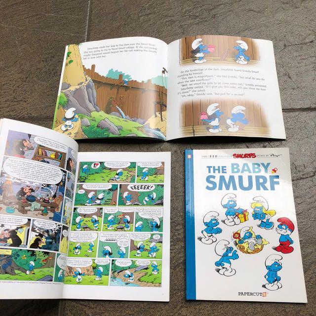 The Smurfs Books Bundle, Buku & Alat Tulis, Buku Anak-Anak di Carousell