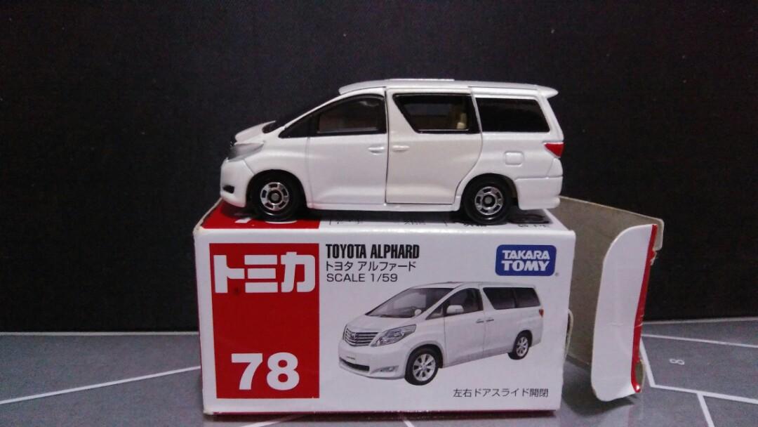 Tomica tomy 車仔 No. 78 Toyota Alphard 豐田, 興趣及遊戲, 玩具 & 遊戲類 - Carousell