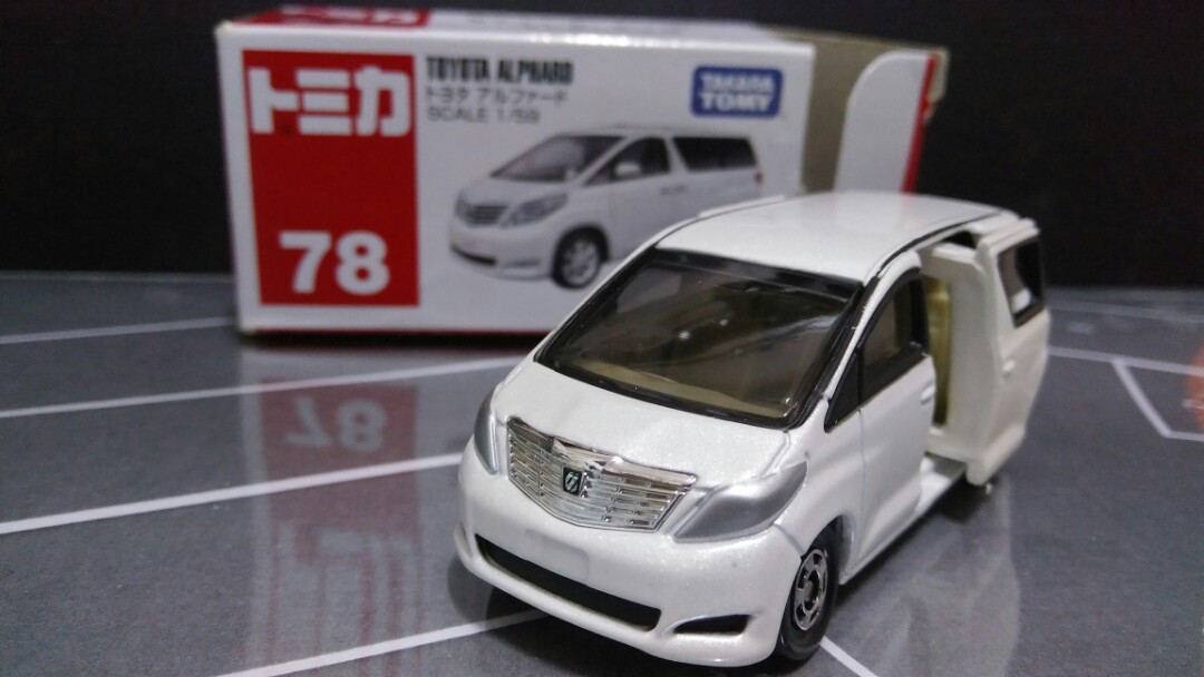 Tomica tomy 車仔 No. 78 Toyota Alphard 豐田, 興趣及遊戲, 玩具 & 遊戲類 - Carousell