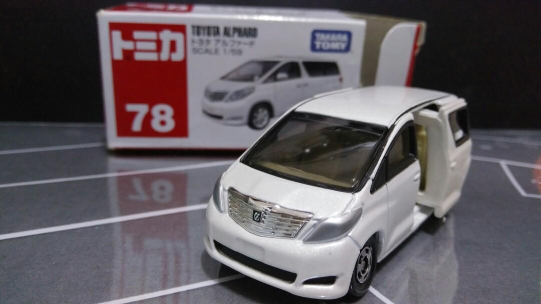 Tomica tomy 車仔 No. 78 Toyota Alphard 豐田, 興趣及遊戲, 玩具 & 遊戲類 - Carousell