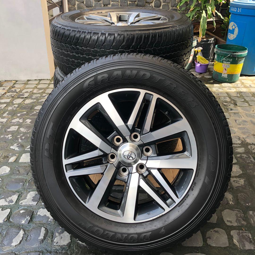 Toyota Fortuner V Mags and Tires, Car Parts & Accessories, Mags and ...