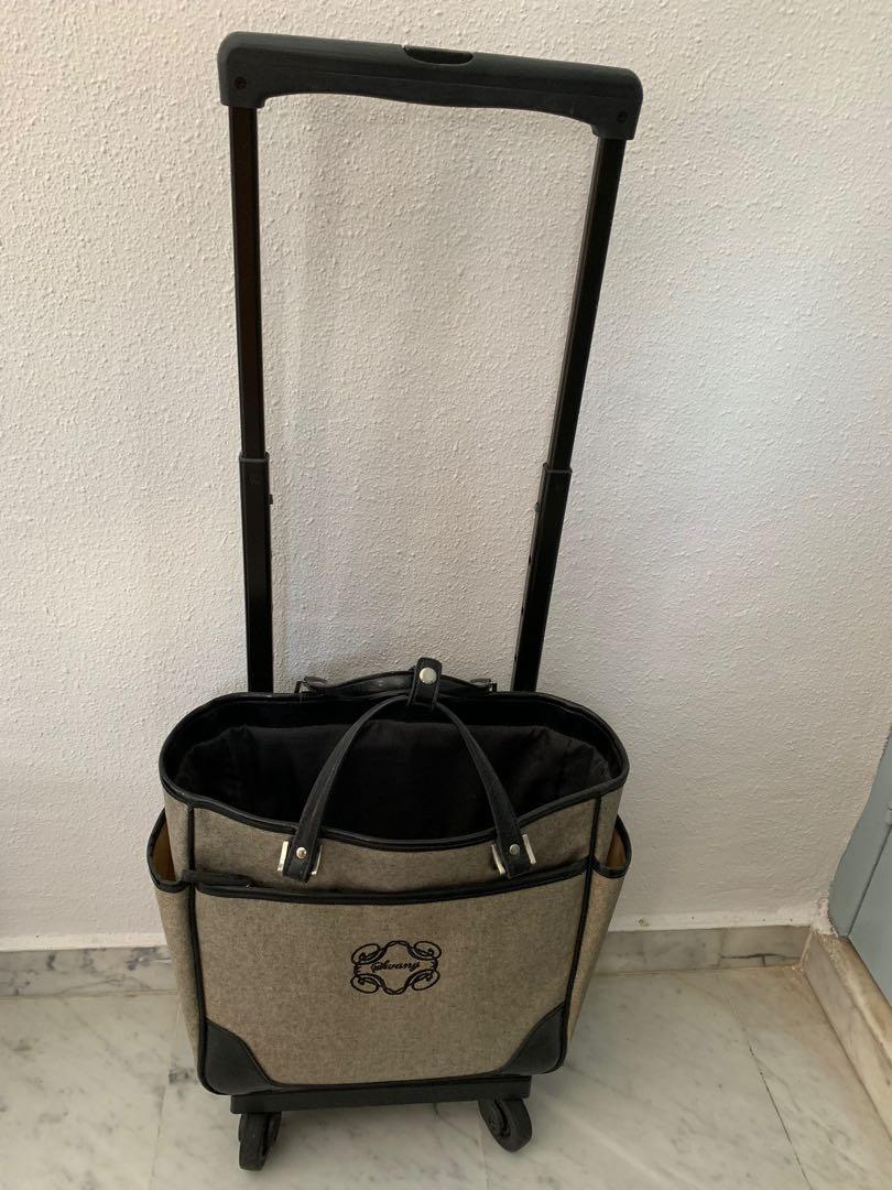 Swany Trolley Bag, Women's Fashion, Bags & Wallets, Tote Bags on Carousell