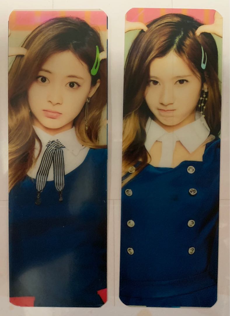 TWICE Sana, Tzuyu Bookmarks, Entertainment, K-Wave on Carousell