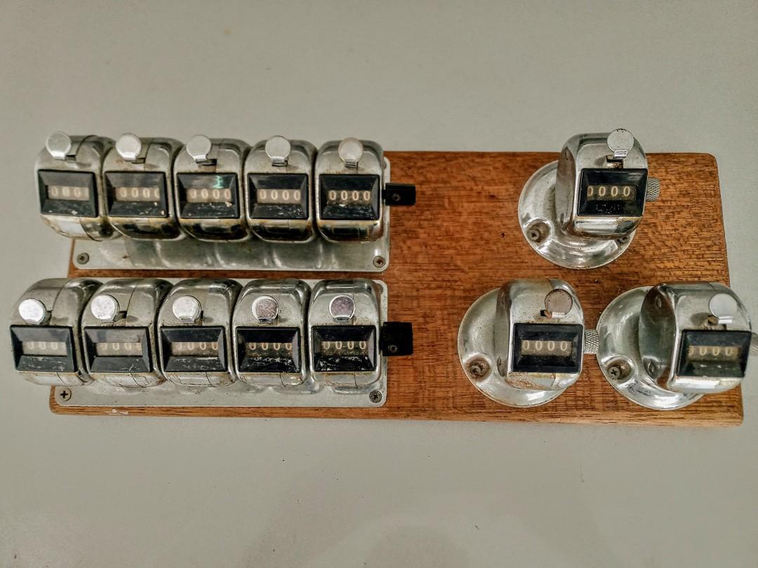 Vintage tally counter, Hobbies & Toys, Memorabilia & Collectibles ...