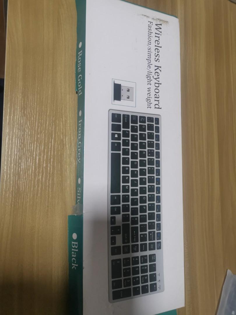 Wireless Keyboard, Computers & Tech, Parts & Accessories, Computer ...