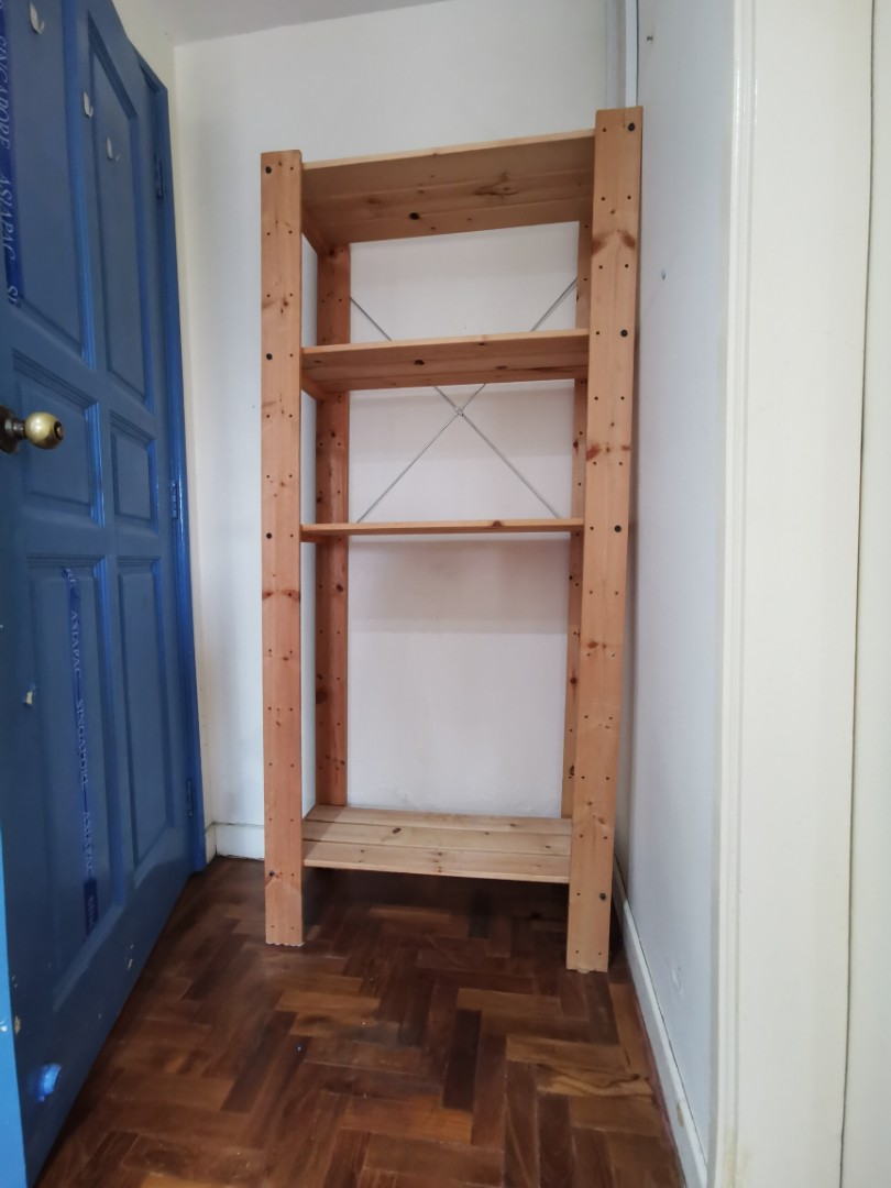 Wooden Rack, Furniture & Home Living, Furniture, Shelves, Cabinets ...