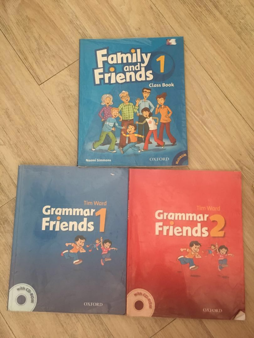小學生課本 Grammar Friends 1 and 2 全套 Full Set, 興趣及遊戲, 書本 & 文具, 書本及雜誌 - 補充練習 ...