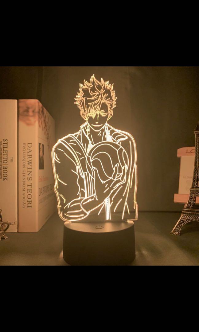 haikyuu led light , Entertainment, J-pop on Carousell