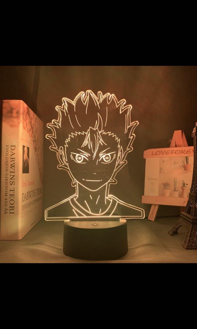 haikyuu led light , Entertainment, J-pop on Carousell