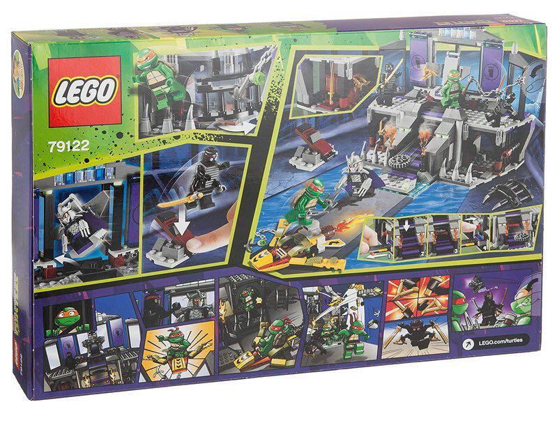 全新未開 Lego 79122 忍者龜 Ninja Turtles Shredders Lair Rescue, 興趣及遊戲, 玩具 & 遊戲 ...