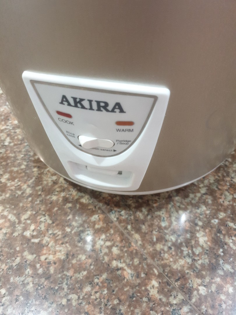 Akira Rice Cooker 1.8 litres NEW, TV & Home Appliances, Kitchen ...