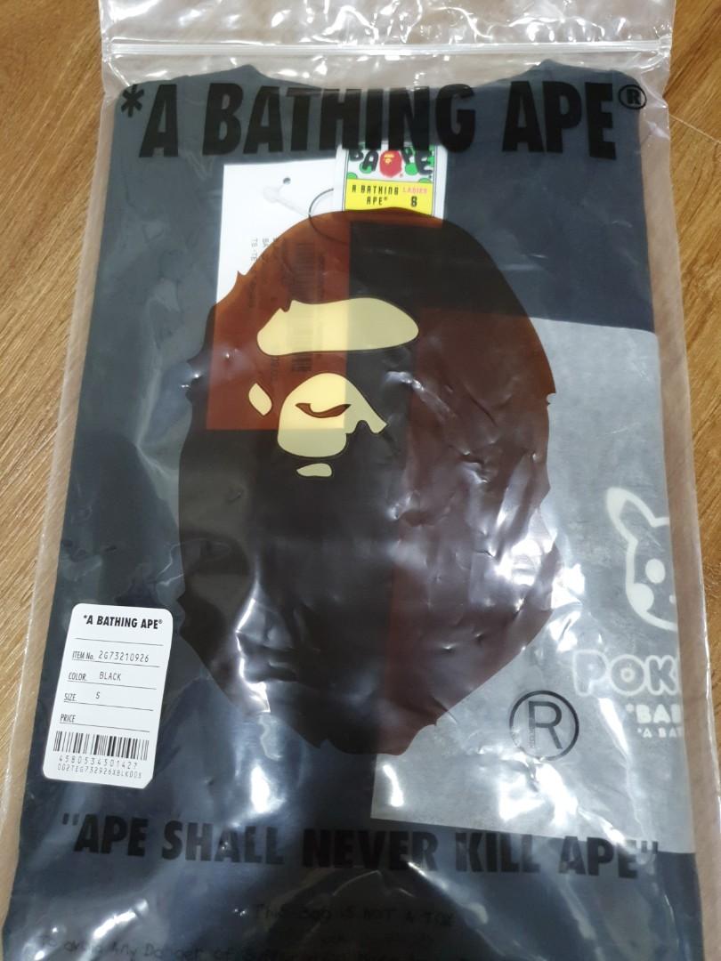 BAPE Bathing Ape Pokemon, Women's Fashion, Tops, Shirts on Carousell