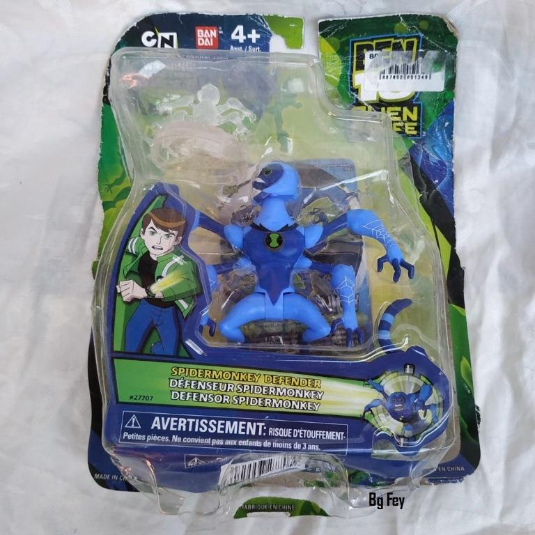 Ben Ten Alien Force Spidermonkey Defender - Bandai Original, Toys & Collectibles, Mainan di ...