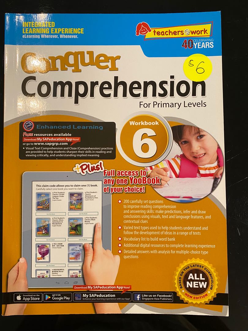 Conquer Comprehension English P6 PSLE, Hobbies & Toys, Books ...