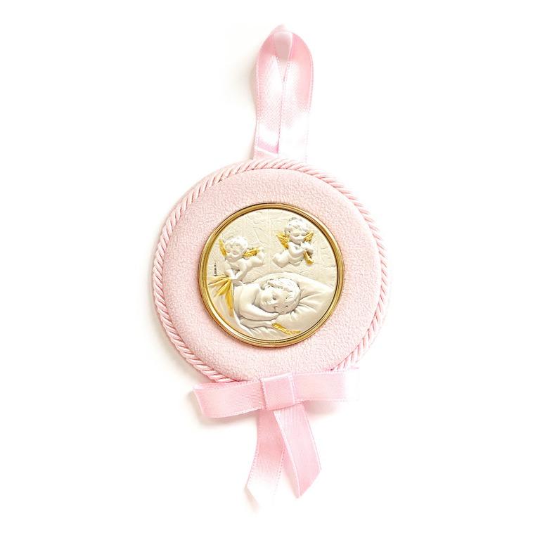 Crib Medal Silver Plated Baby Cradle Baptism Holy Communion, Hobbies ...