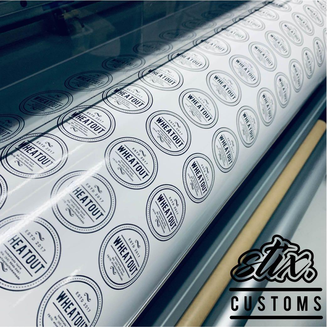 Custom Label Printing, Hobbies & Toys, Stationery & Craft, Art & Prints ...