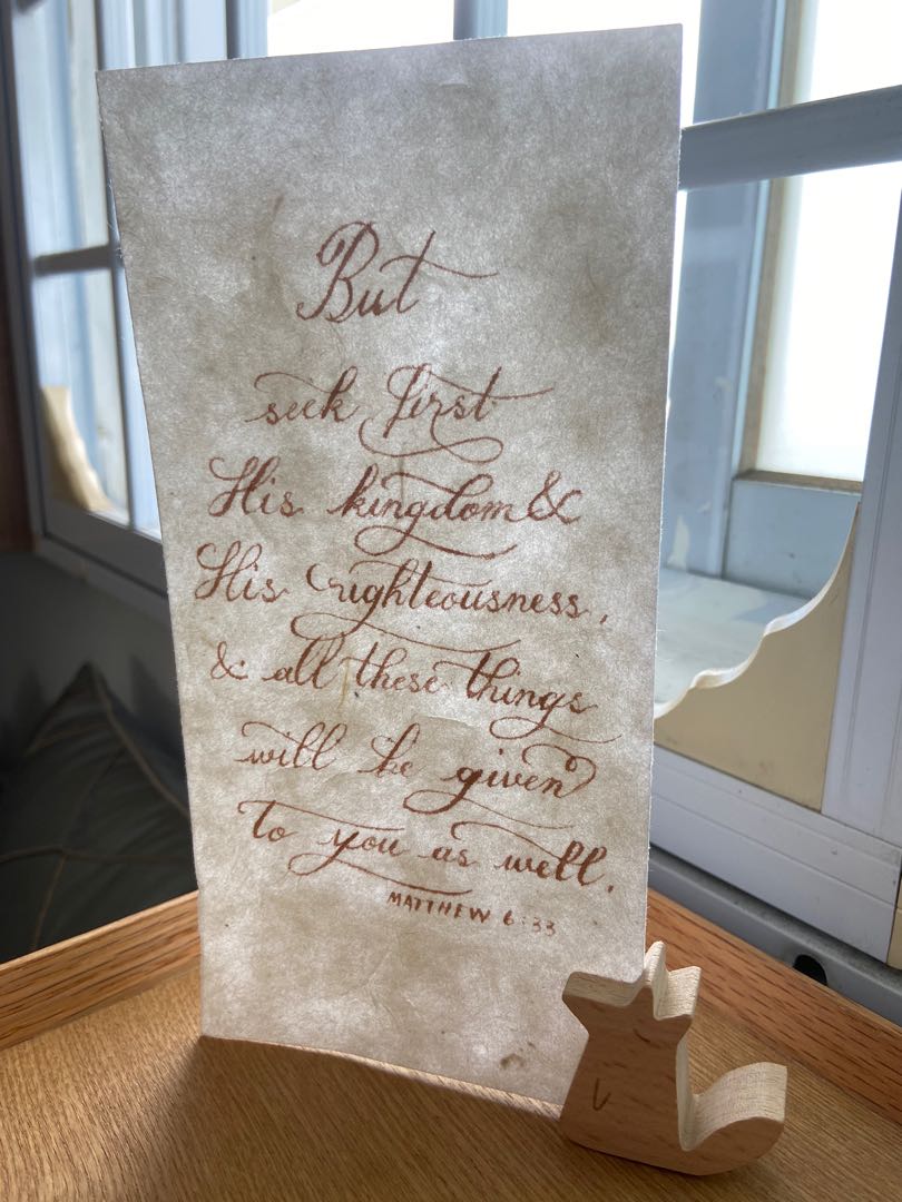 Distilled Word: Bespoke Calligraphy Cards / Letters, Hobbies & Toys ...