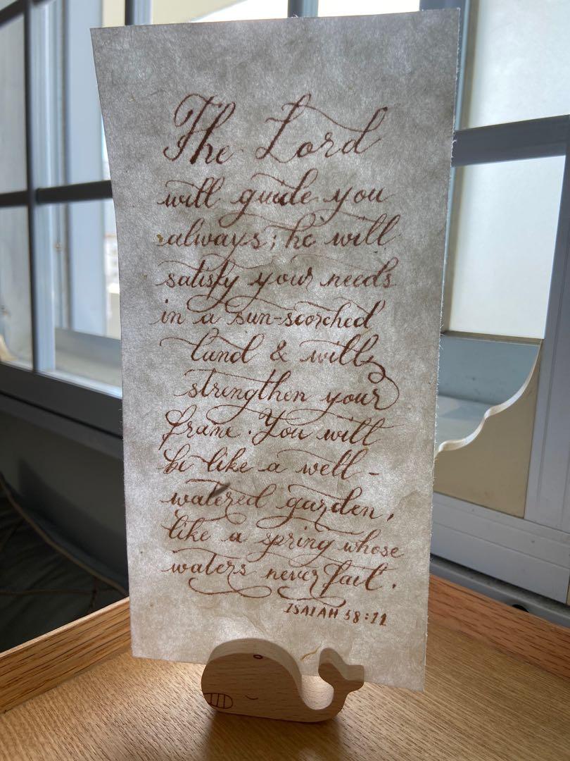 Distilled Word: Bespoke Calligraphy Cards / Letters, Hobbies & Toys ...