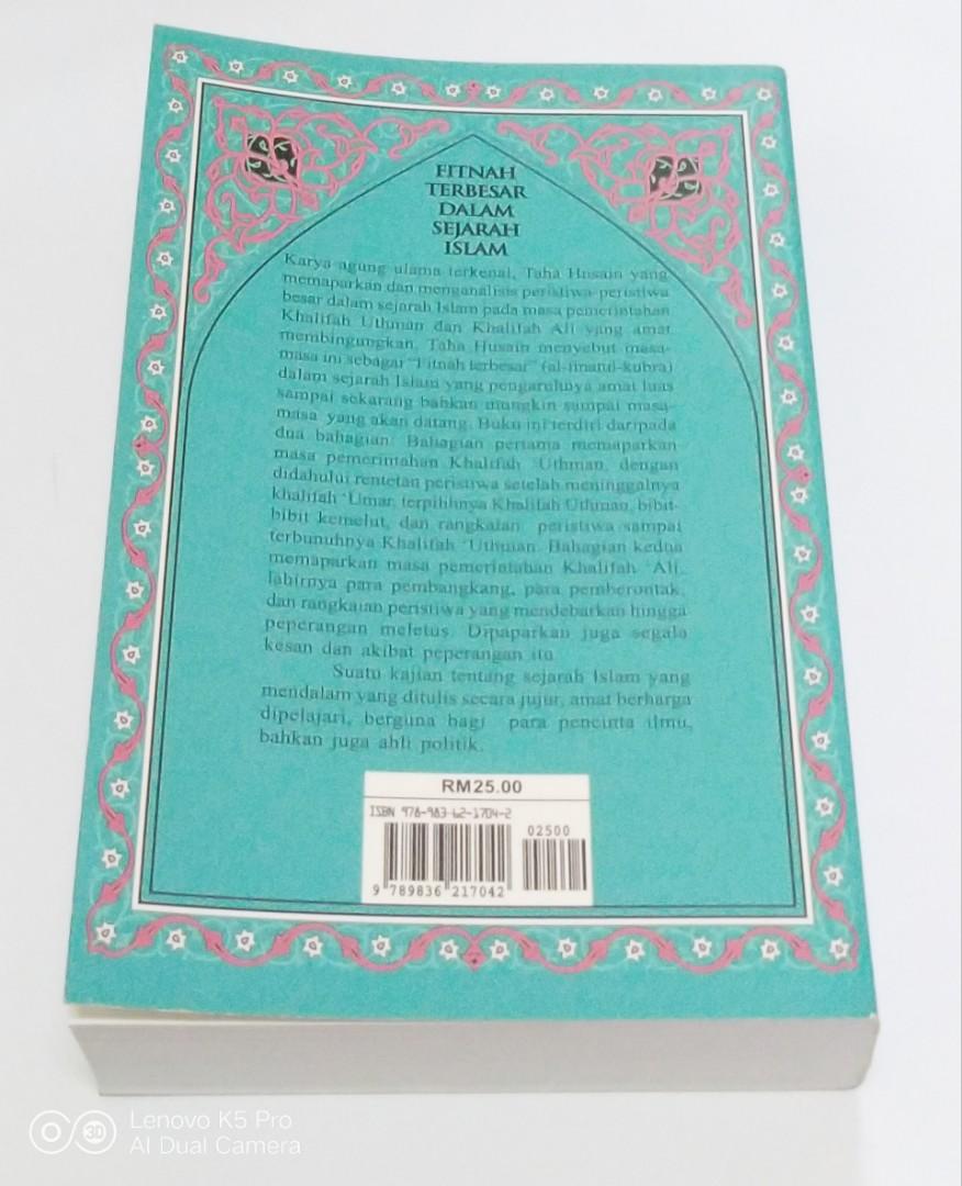 Fitnah Terbesar Dalam Sejarah Islam, Hobbies & Toys, Books & Magazines ... Fitnah Terbesar Dalam Sejarah Islam, Hobbies & Toys, Books & Magazines ...