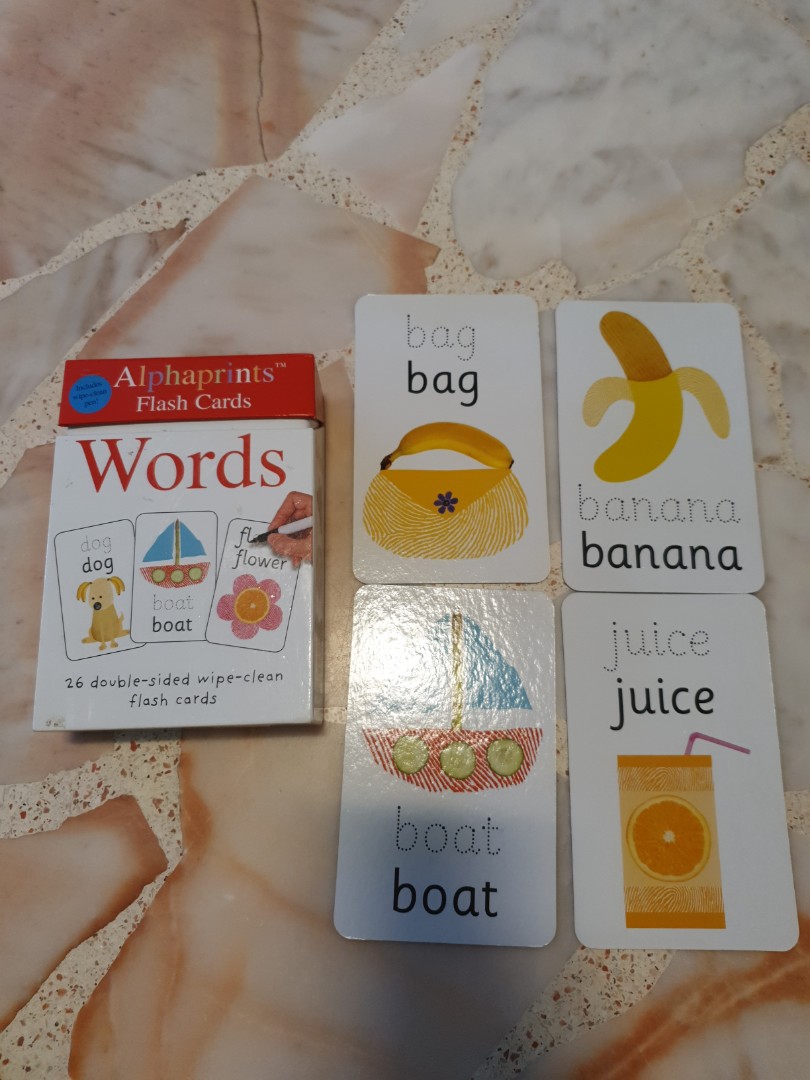 Flash cards for early readers, Hobbies & Toys, Books & Magazines ...