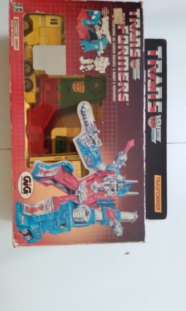 G1 1985 Ultra Magnus Italian box, Hobbies & Toys, Toys & Games on Carousell