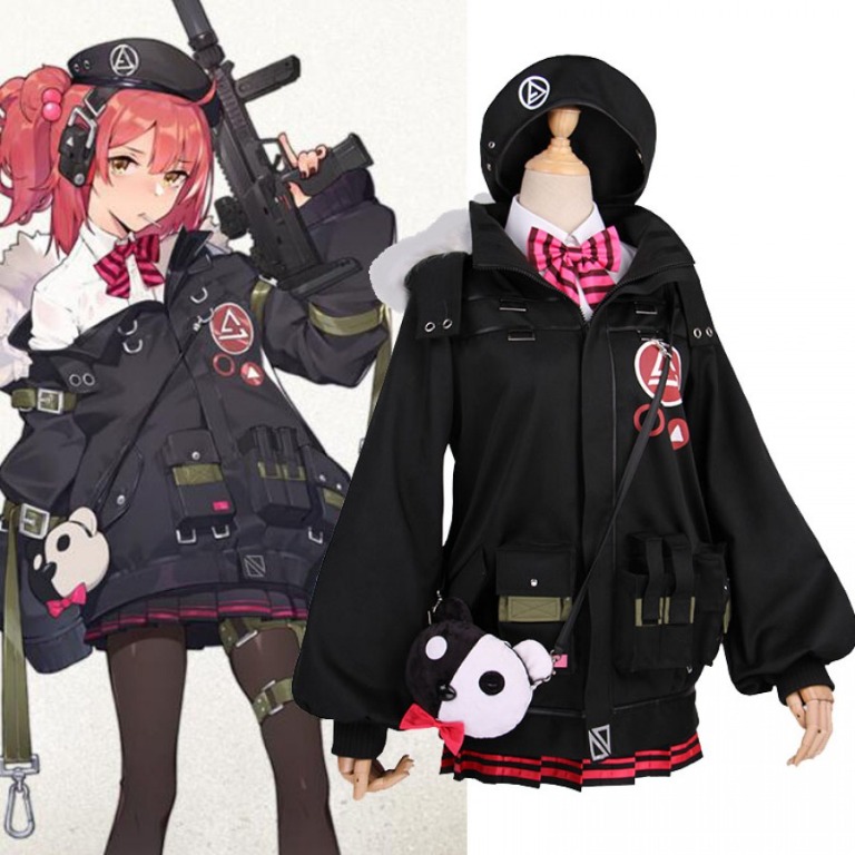 girls frontline MP7 costume set gfl MP7 on Carousell