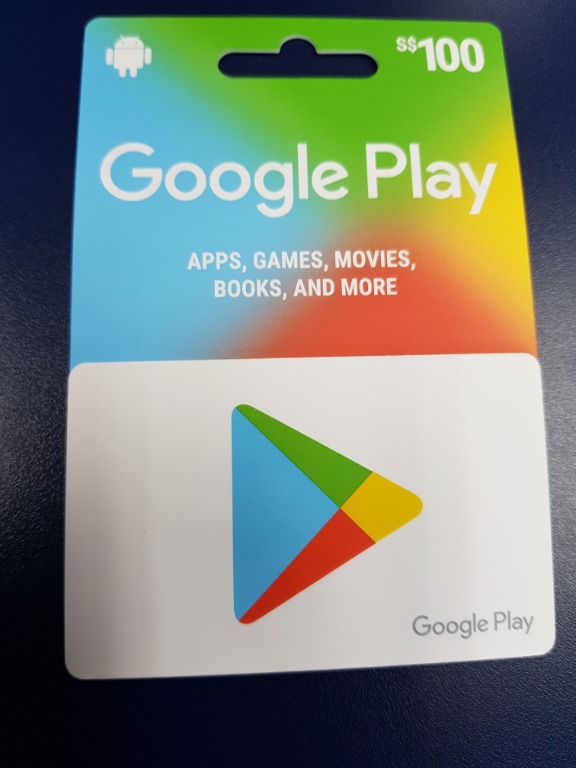 Google play card of $100 value, Tickets & Vouchers, Vouchers on Carousell