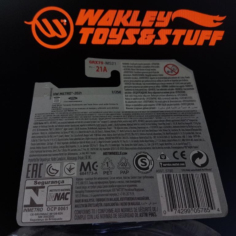 Hot Wheels Short Card HW METRO HOT WHEELS FORD TRANSIT CONNECT, Hobbies ...