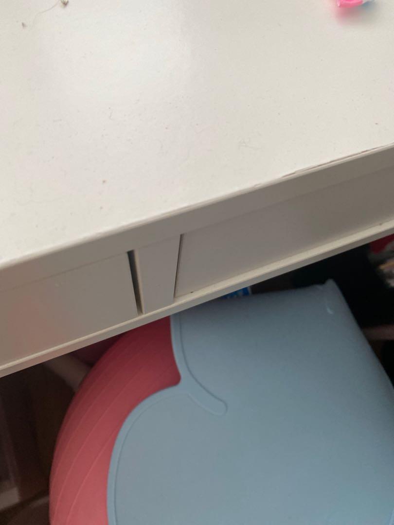 IKEA study or gaming Table (Alex), Furniture, Tables & Chairs on Carousell