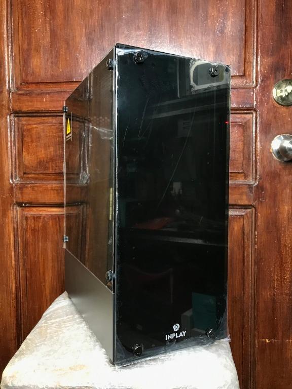 INPLAY METEOR 01 TEMPERED GLASS ATX PC CASE BLACK, Computers & Tech ...