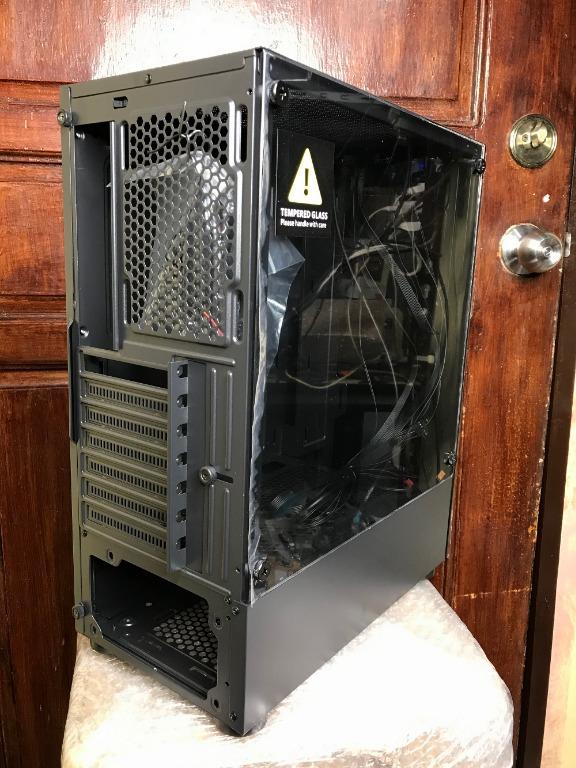 INPLAY METEOR 01 TEMPERED GLASS ATX PC CASE BLACK, Computers & Tech ...