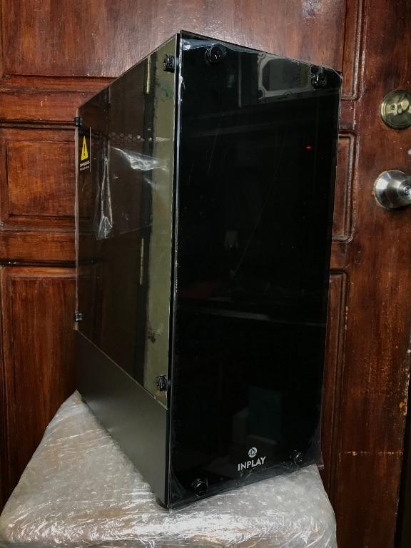 INPLAY METEOR 01 TEMPERED GLASS ATX PC CASE BLACK, Computers & Tech ...