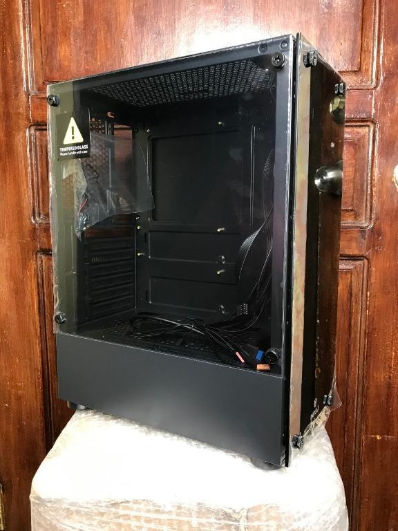 INPLAY METEOR 01 TEMPERED GLASS ATX PC CASE BLACK, Computers & Tech ...