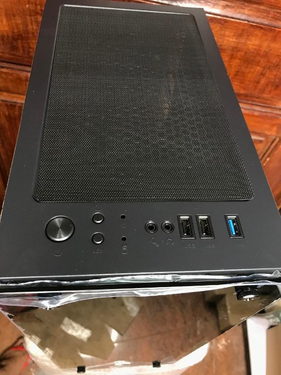 INPLAY METEOR 01 TEMPERED GLASS ATX PC CASE BLACK, Computers & Tech ...