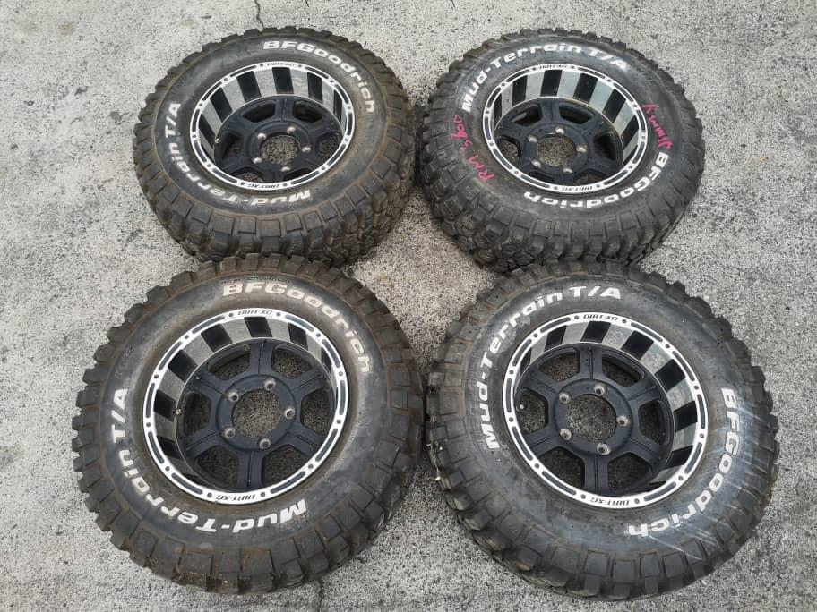 Jimny Billet Star DIRT-XG Sport Rim 15 Inch 5H Pcd 139.7 7JJ With Tyre ...