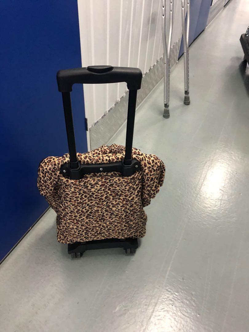 Leopard print trolley bag, Women's Fashion, Bags & Wallets, Tote Bags ...