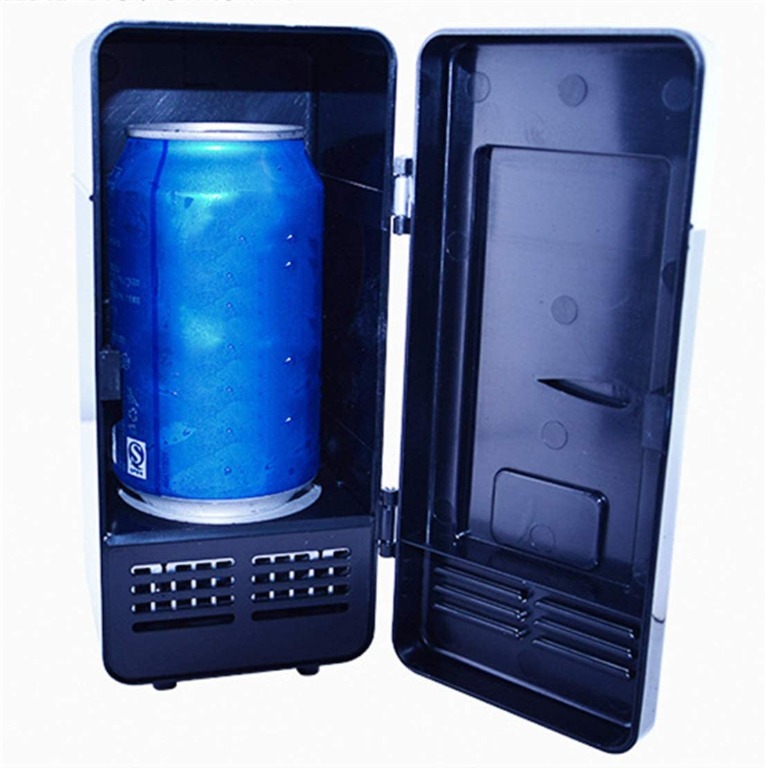 M197 Cool furniture Mini Fridge USB Fridge Cooler for 1 can of Beverage ...