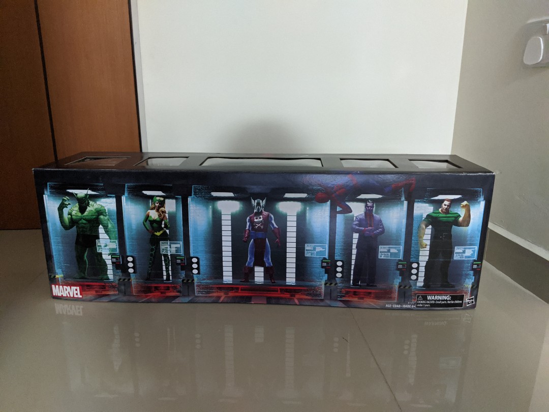 Marvel Legends Spider-man Raft Boxset Box, Hobbies & Toys, Toys & Games ...