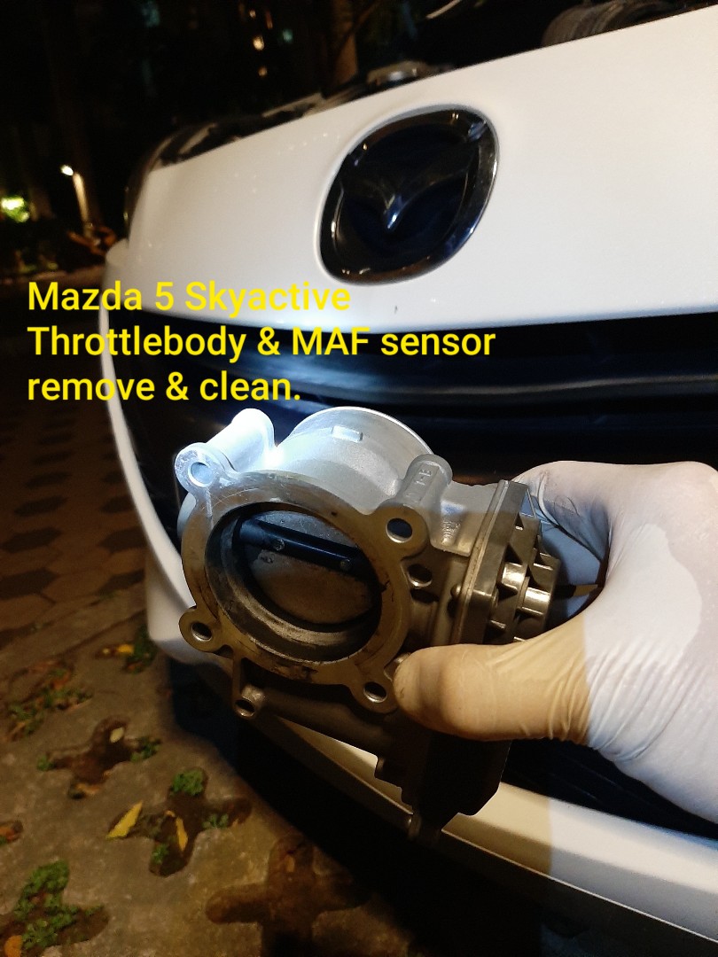 Mazda 2, 3, 5, 6 Throttlebody & MAF sensor cleaning, Car Accessories ...