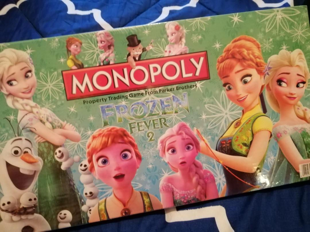 Monopoly Frozen Junior, Hobbies & Toys, Toys & Games on Carousell