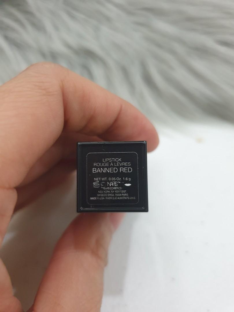 Nars Immortal Red/:Banned Red/Intrigue LIPSTICK, Beauty & Personal Care ...