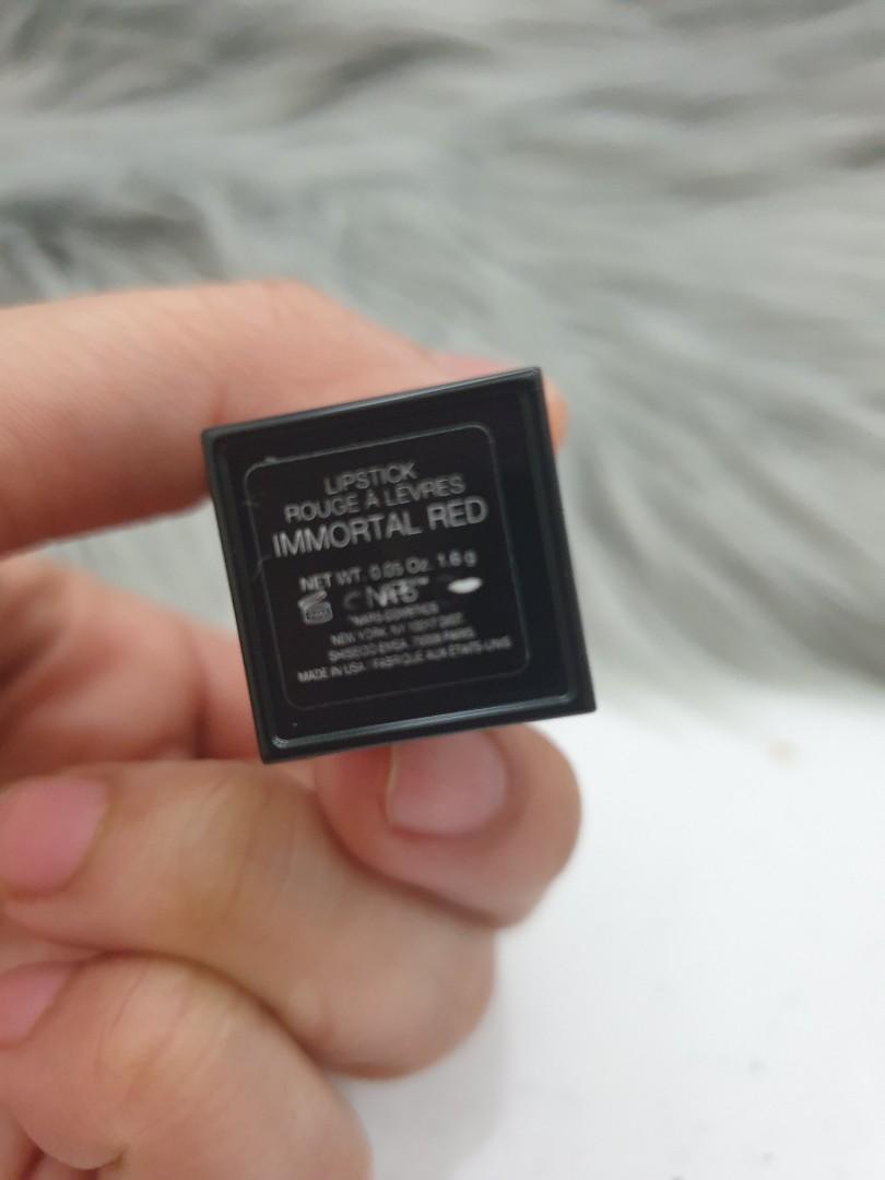 Nars Immortal Red/:Banned Red/Intrigue LIPSTICK, Beauty & Personal Care ...