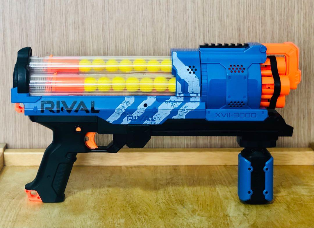 New NERF Gun Rival / New NERF RIVAL Gun / Nerf Blaster / Blue Nerf Gun ...
